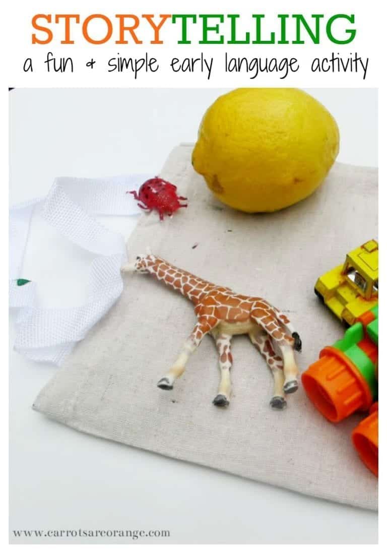 Fun & Inexpensive Storytelling Language Activity for Kids
