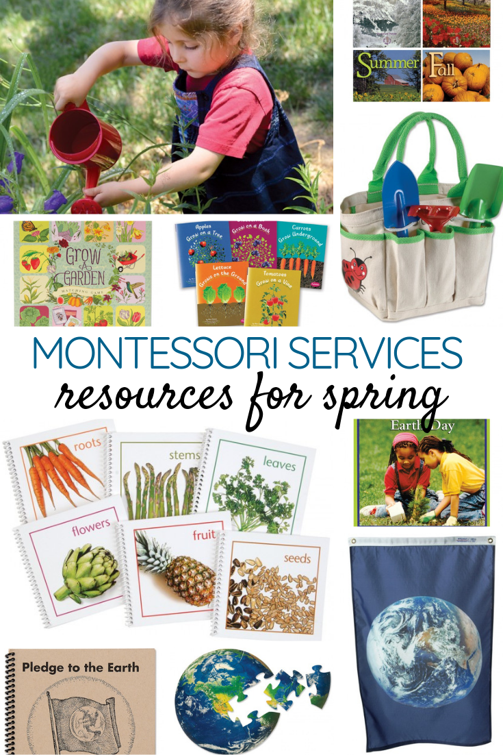 Montessori Services Spring Themed Materials for Parents & Teachers