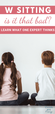 What Parents Need to Know about W Sitting