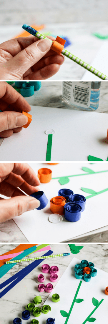 How to Make Paper Flowers for Kids - Simple & Beautiful Craft