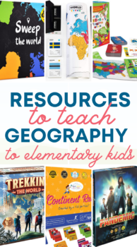 Resources for Teaching Geography to Elementary Aged Kids