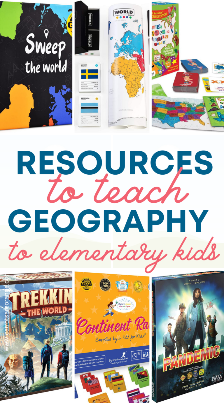 Resources for Teaching Geography to Elementary Aged Kids