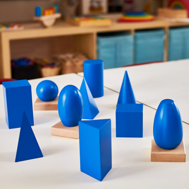 Exploring the Wonders of Montessori Geometric Solids